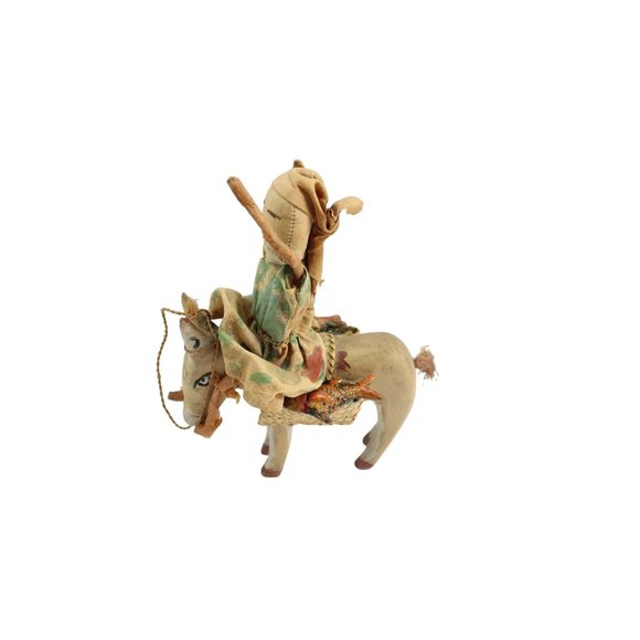 Accents | Vintage Doll On Mule Handmade Vintage Wrapped Wire 88424 ...